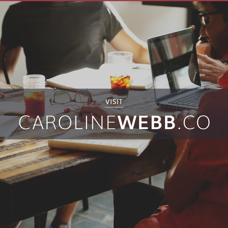 How To Have A Good Day | Caroline Webb